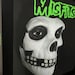 Misfits Band the Fiend Mask Halloween Movie Shadow Box Display Case ...