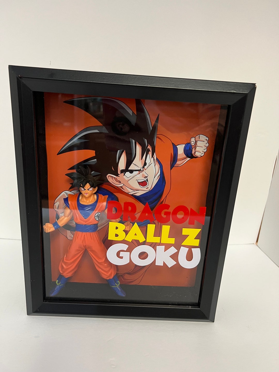 Dragon Ball Z Goku Shadow Box Display - Etsy