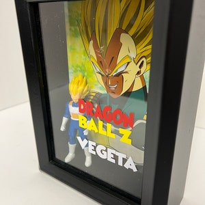 Dragon Ball Z Vegeta Shadow Box Display - Etsy