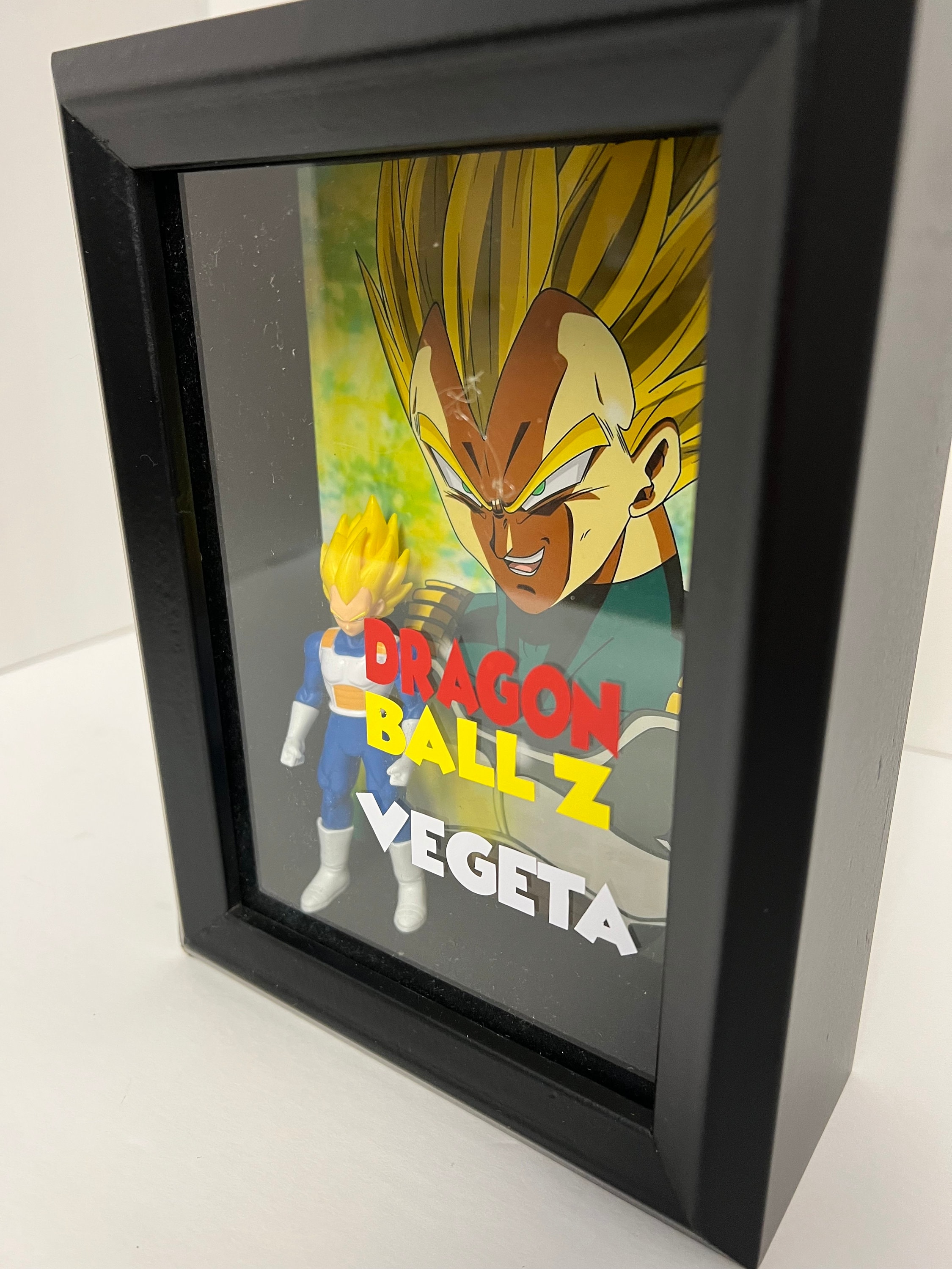 Dragon Ball Z Vegeta Shadow Box Display - Etsy
