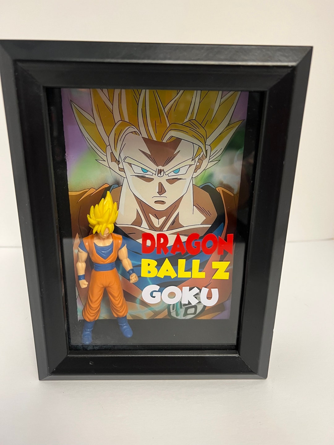 Dragon Ball Z Goku Shadow Box Display - Etsy