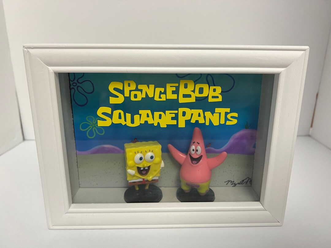 Nickelodeon Spongebob Squarepants Figure Shadow Box Display - Etsy