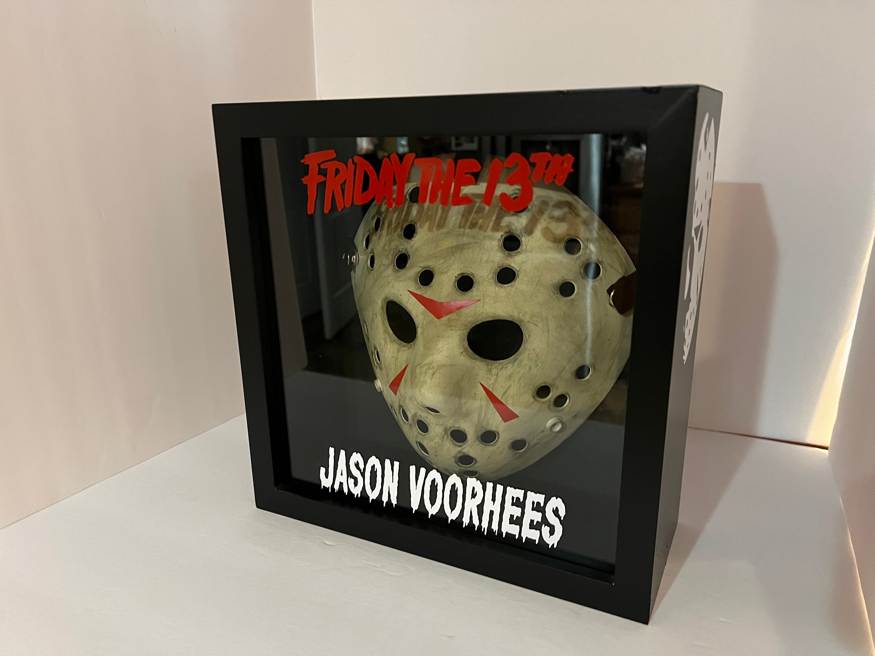 Friday the 13th Display Case Custom Collectible Jason Voorhees Mask ...