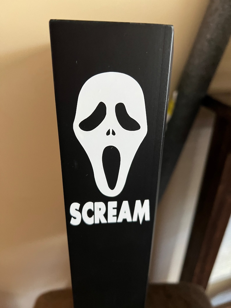 Scream Movie Ghostface Mask Horror Prop Replica Shadowbox Display - Etsy