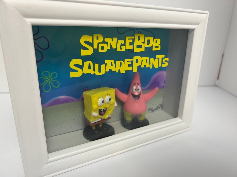 Nickelodeon Spongebob Squarepants Figure Shadow Box Display - Etsy