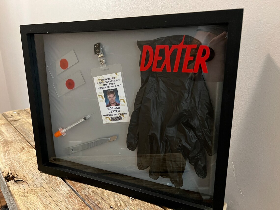 Horror Dexter Collectible Tools Shadow Box Display - Etsy