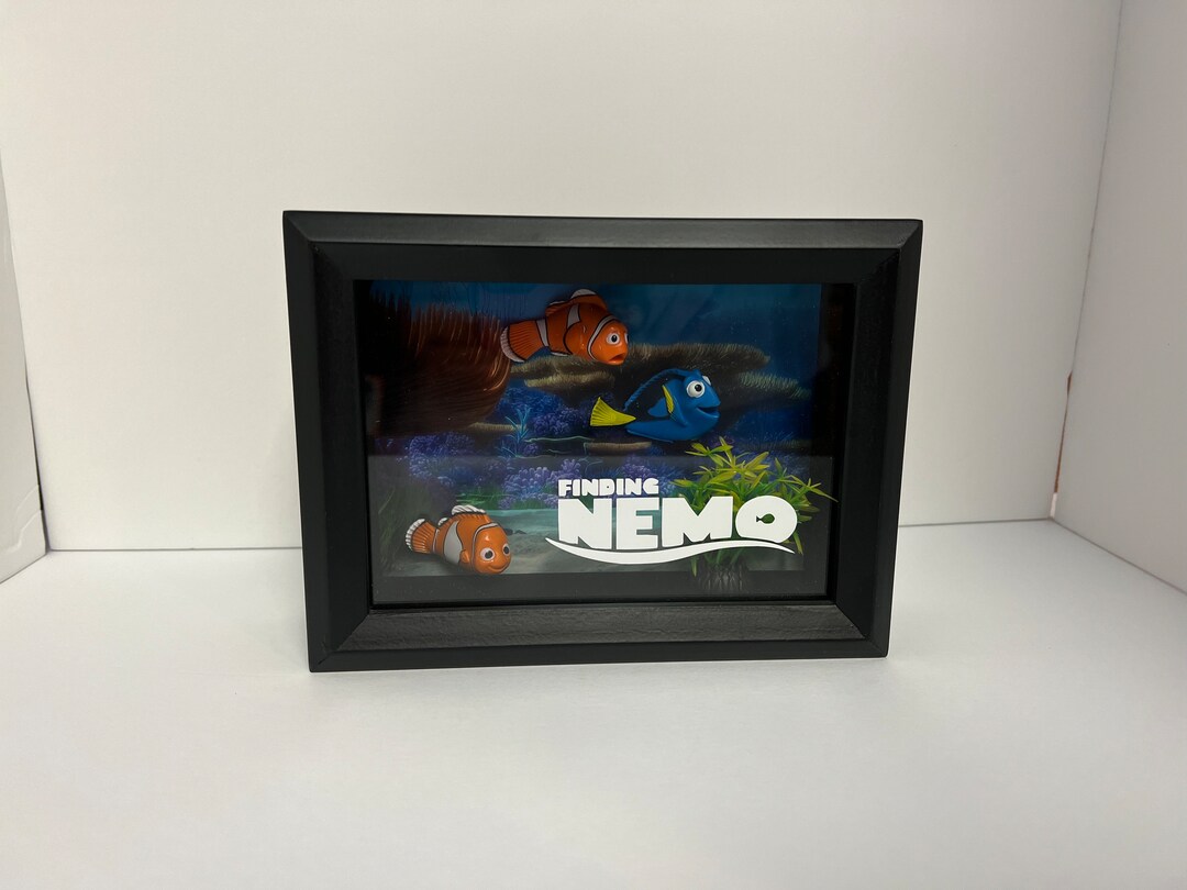 Finding Nemo Fish Shadow Box Display - Etsy