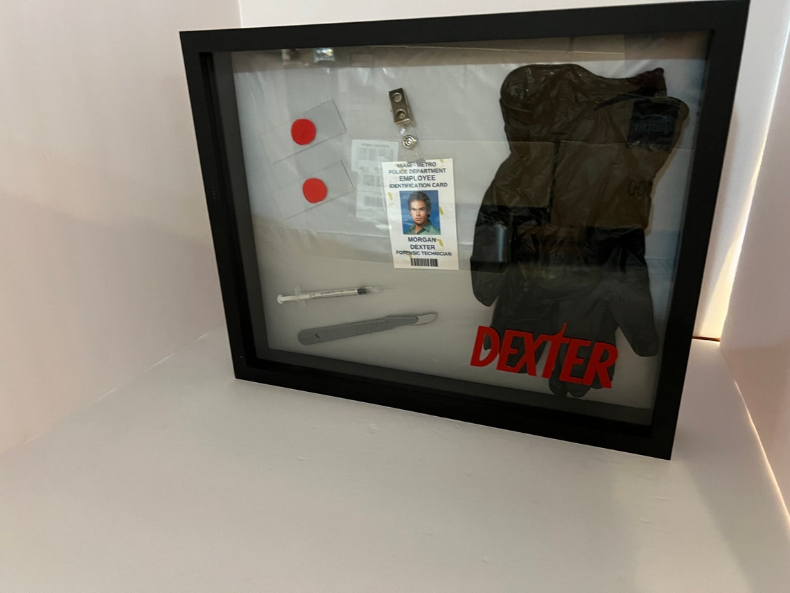 Horror Dexter Collectible Tools Shadow Box Display - Etsy