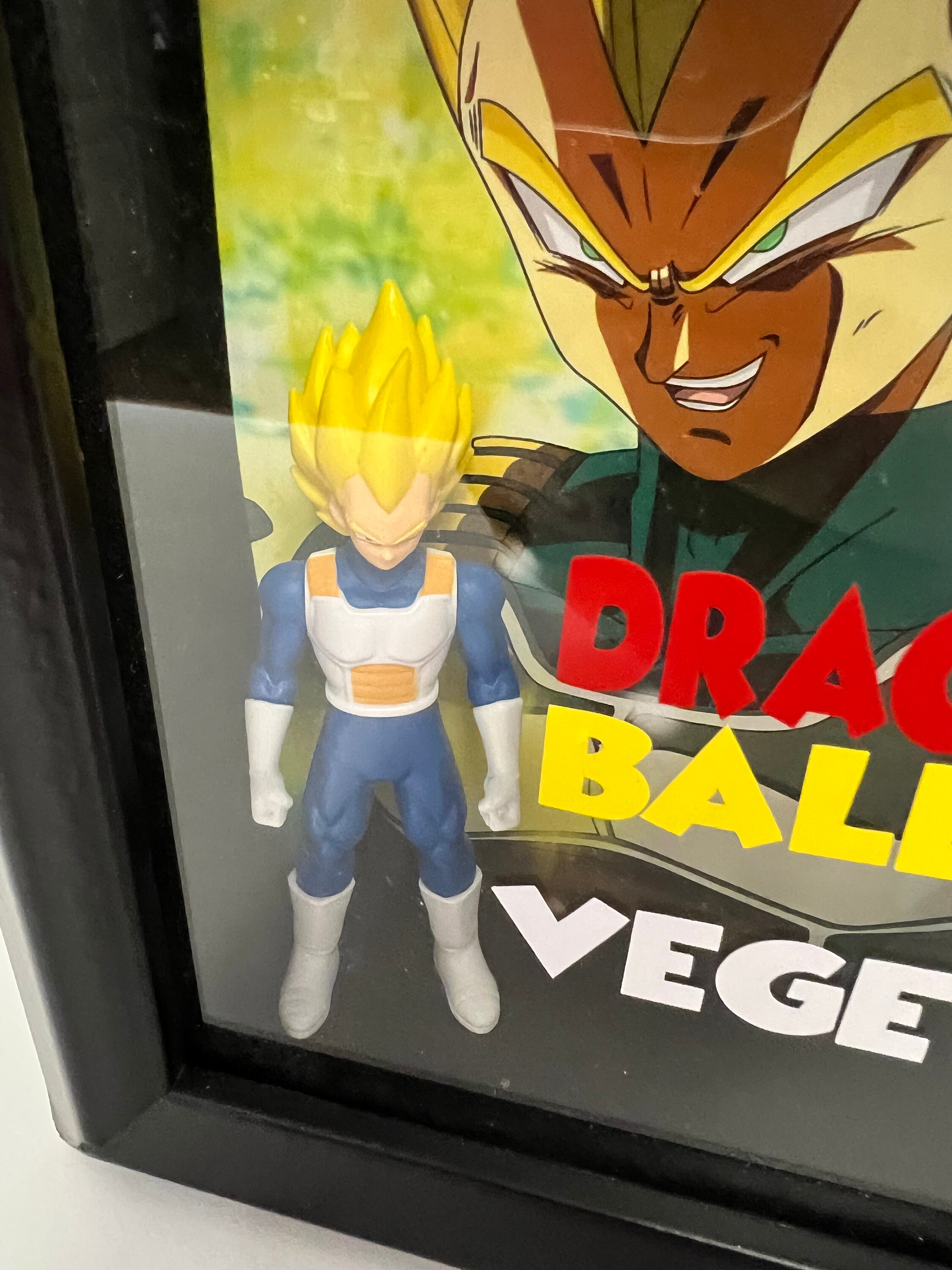 Dragon Ball Z Vegeta Shadow Box Display - Etsy