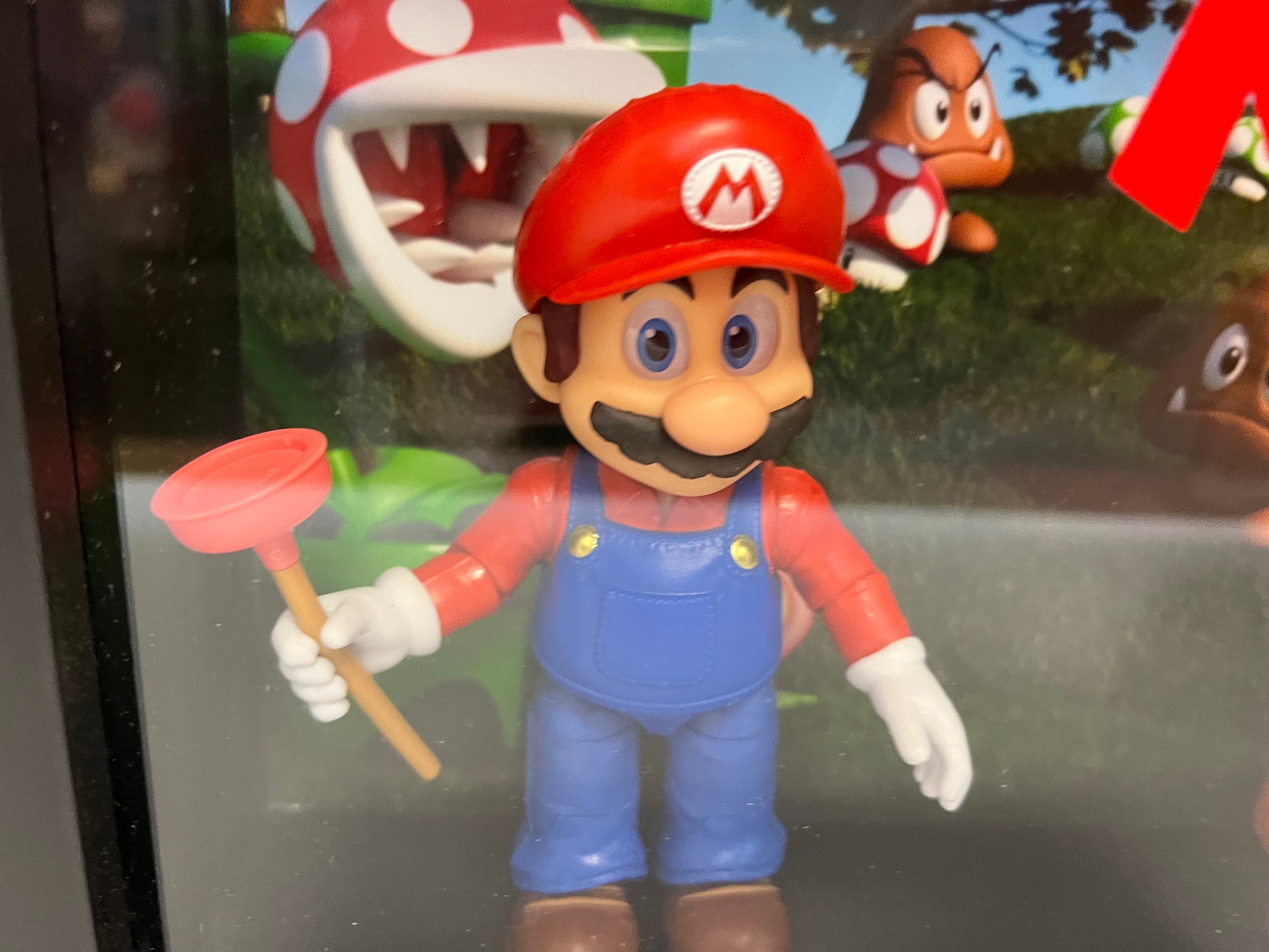 Super Mario Nintendo Shadow Box Display - Etsy