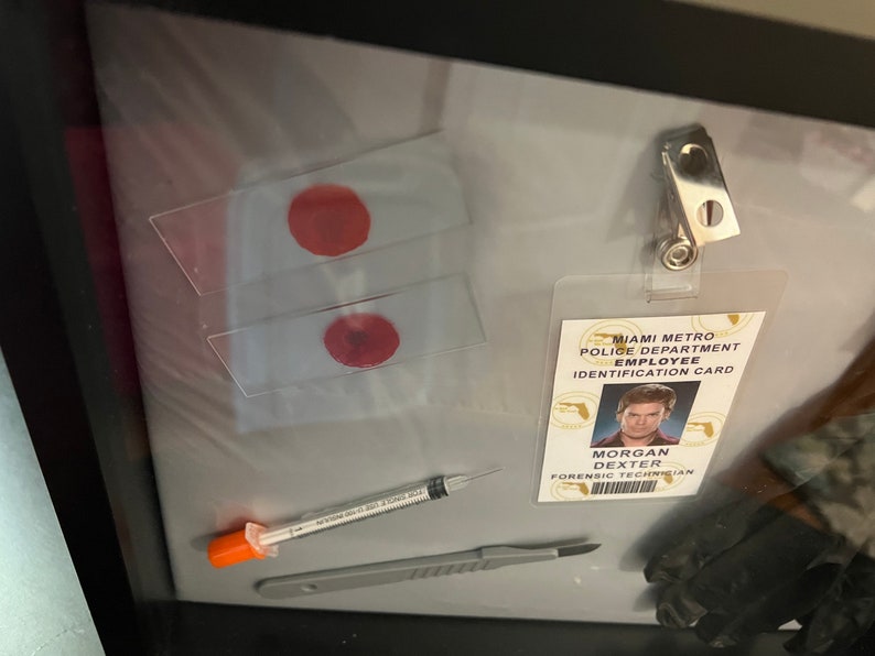 Horror Dexter Collectible Tools Shadow Box Display - Etsy