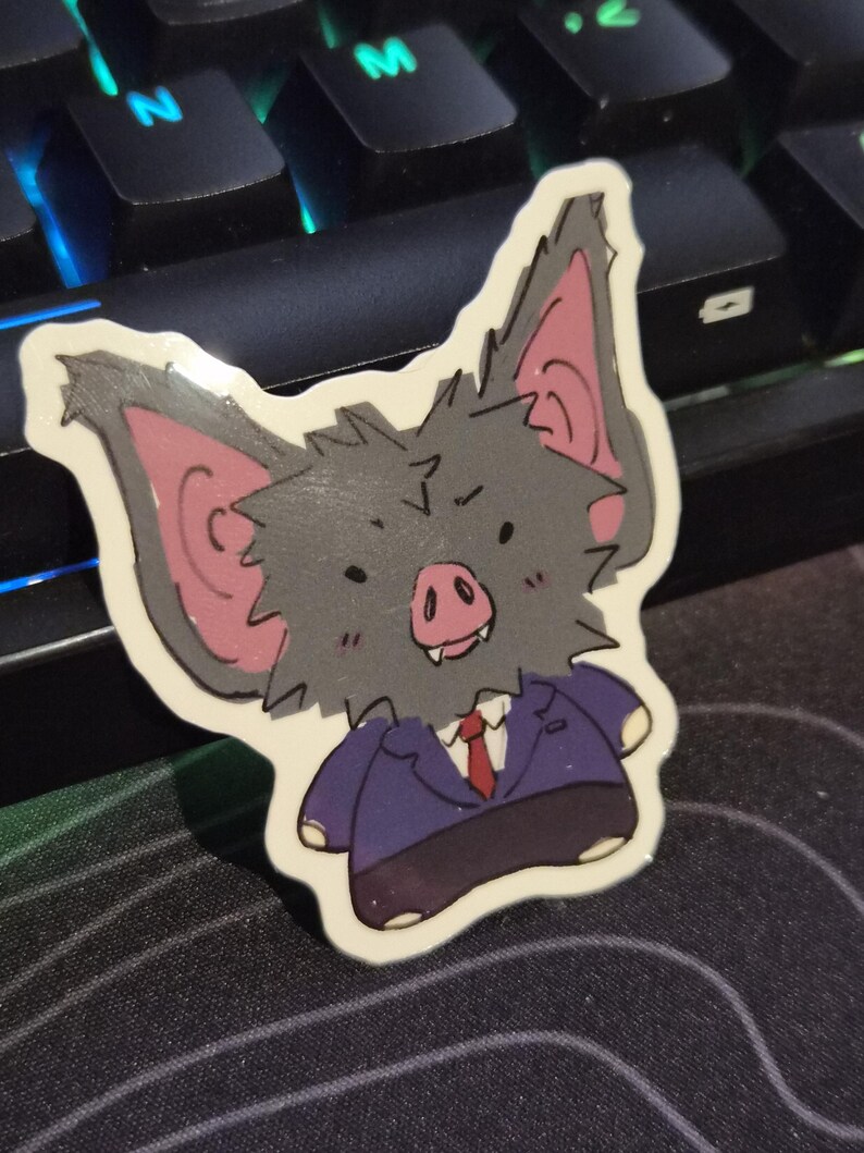 Dispatch - Sonar Character Sticker - Etsy UK