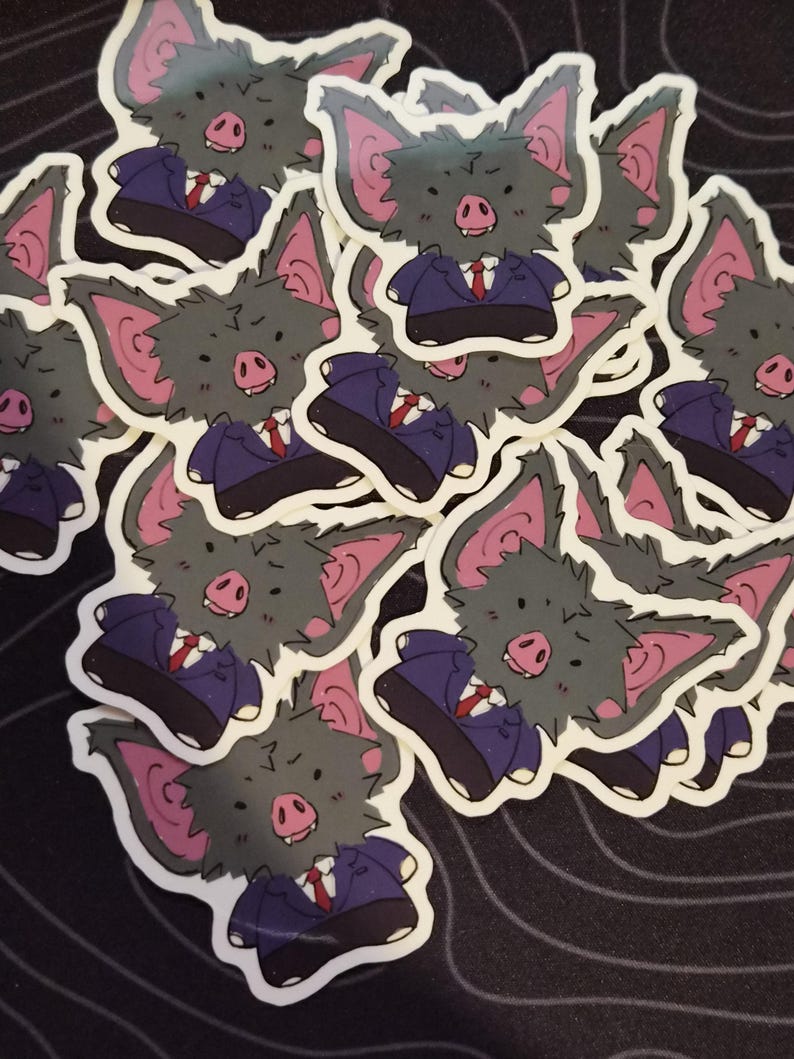 Dispatch - Sonar Character Sticker - Etsy