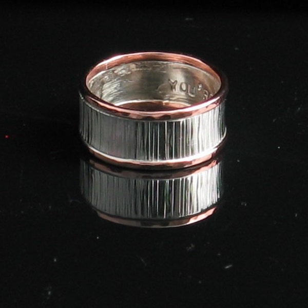 Silver Copper Ring - Etsy