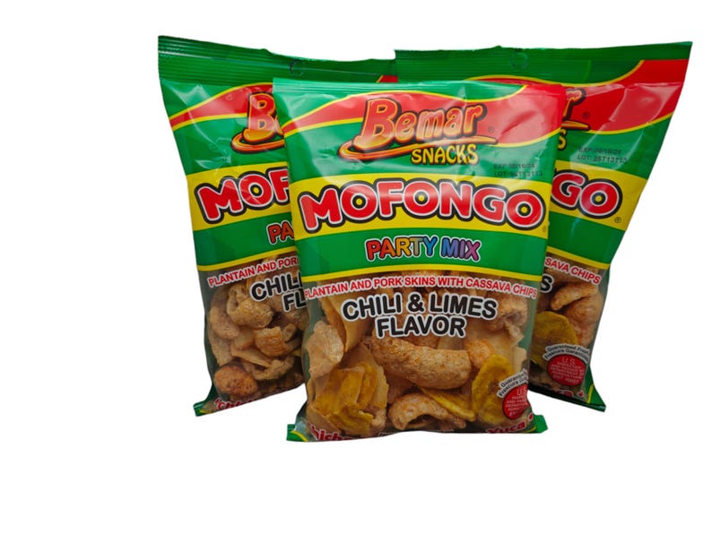 Trifongo Snacks – Plantain, Cassava Chips & Pork Rinds Mix | 4 Oz Bemar ...