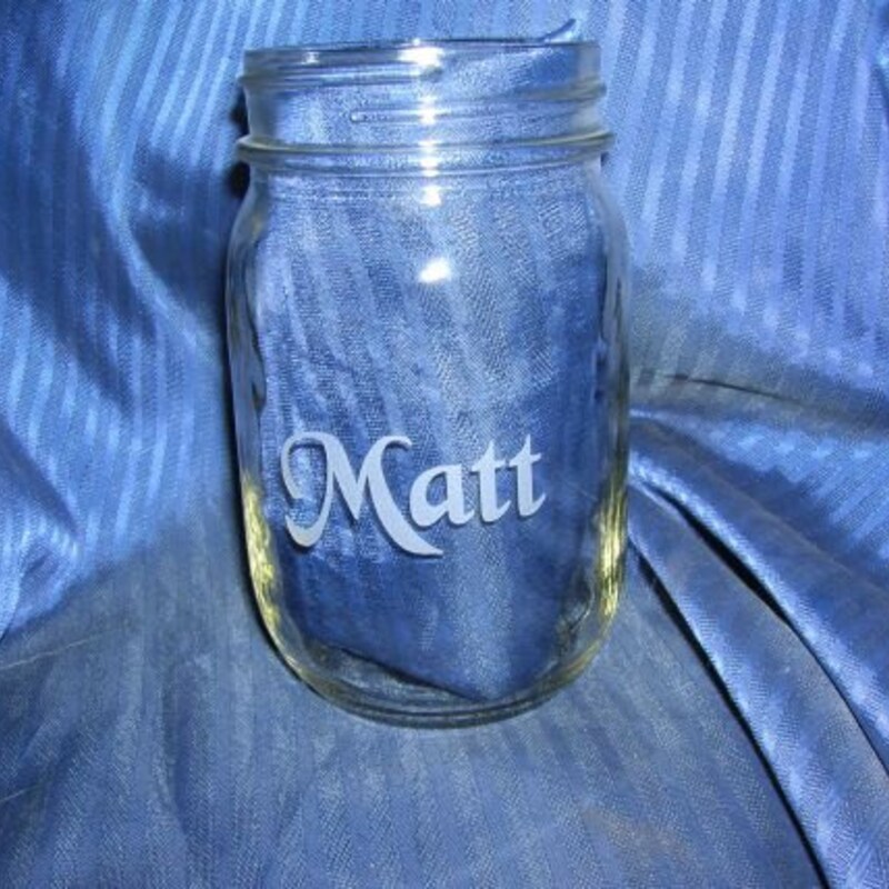 Custom Mason Jar - Etsy