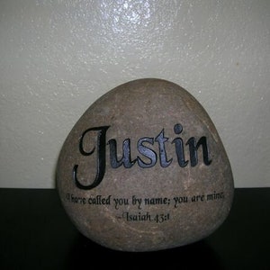 Engrave Newborn Birth Details,grandpa Rock,grandkids Real Stone ...