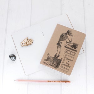 Small Paper Notebook "journal of Deep Thoughts" - Etsy