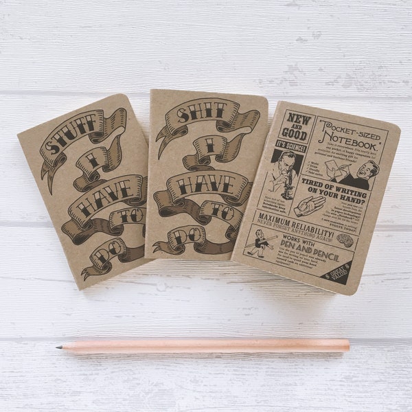 Mini Notebook - Etsy