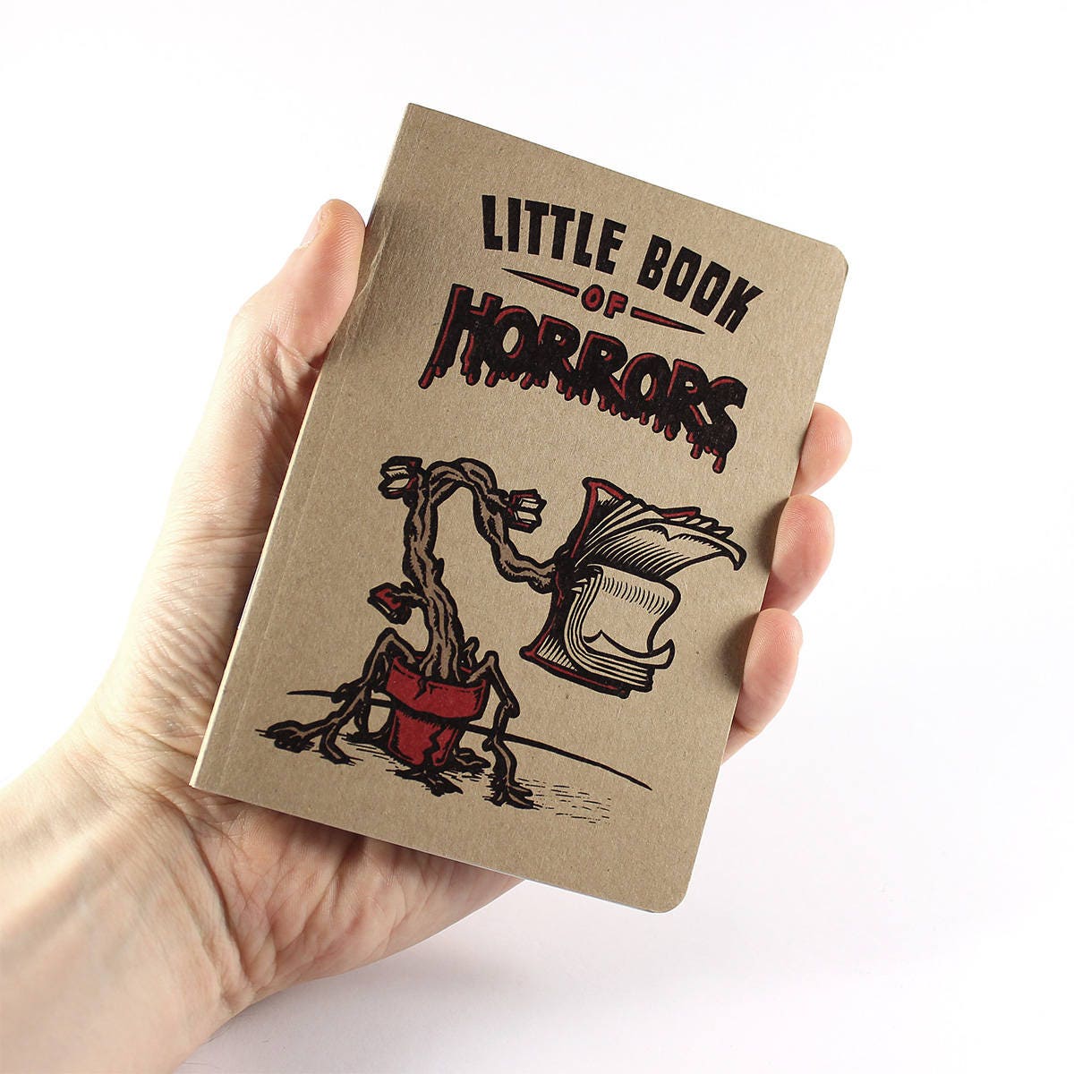 Small Notebook A6 little Book of Horrors - Etsy