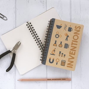 Small Spiral Notebook inventions - Etsy