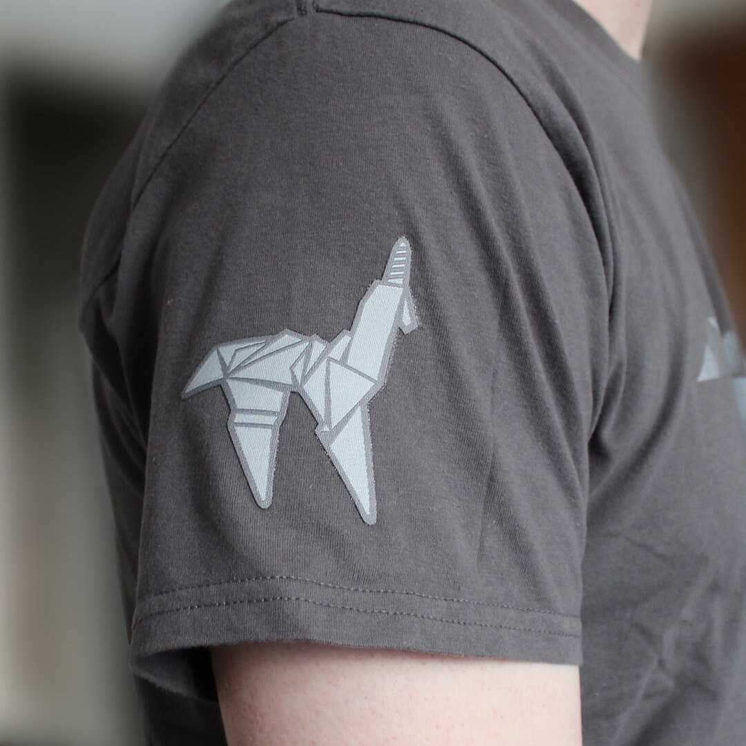 Blade Runner Inspired Iron-on Patches, Origami Unicorn Patch, Tyrell ...