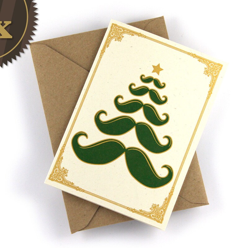 Mustache Tree - Etsy