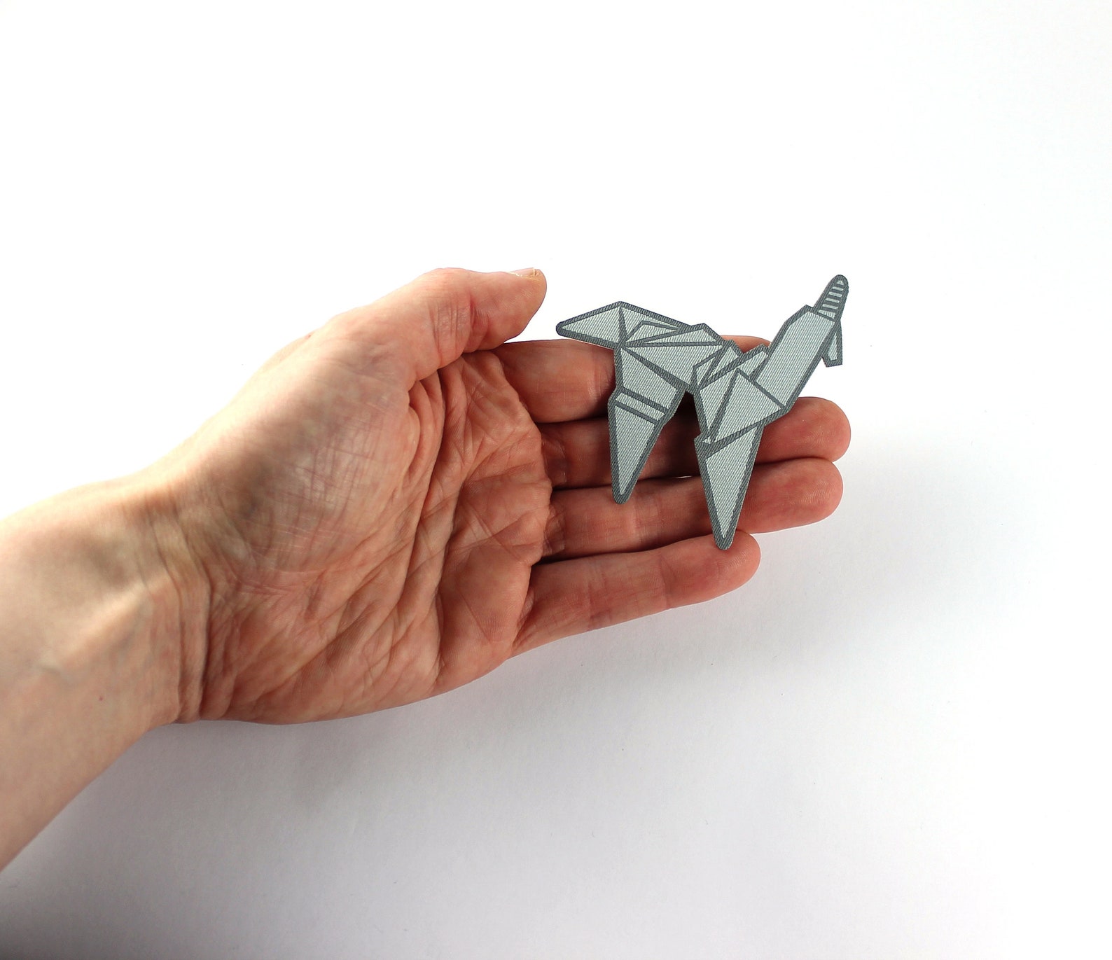 Blade Runner Inspired Iron-on Patches, Origami Unicorn Patch, Tyrell ...