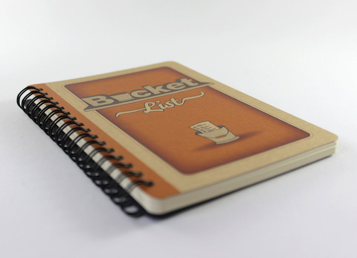 Small Spiral Notebook bucket List Spiral Journal - Etsy
