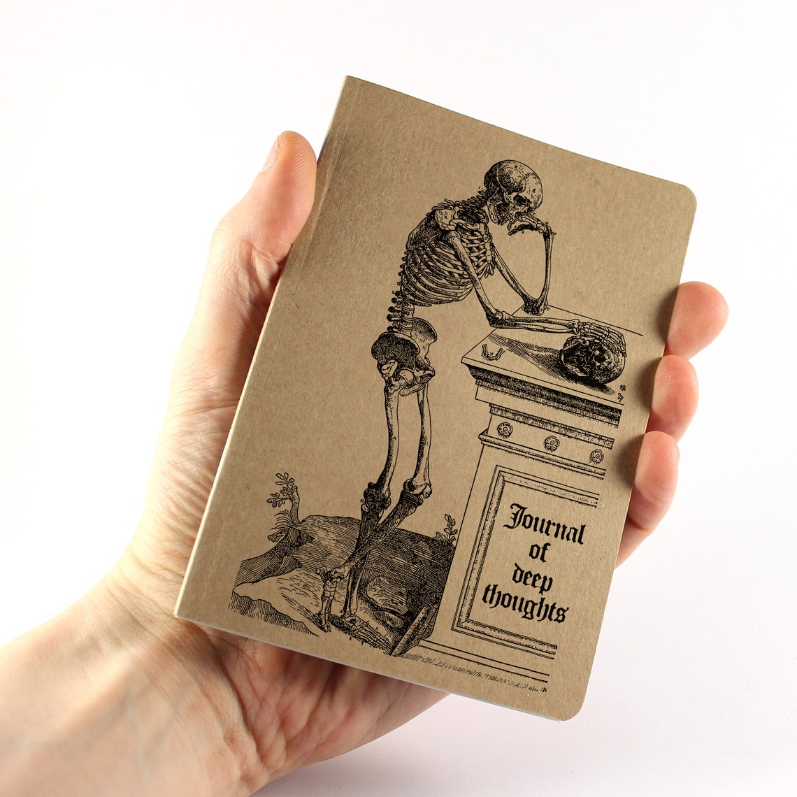 Small Paper Notebook journal of Deep Thoughts - Etsy