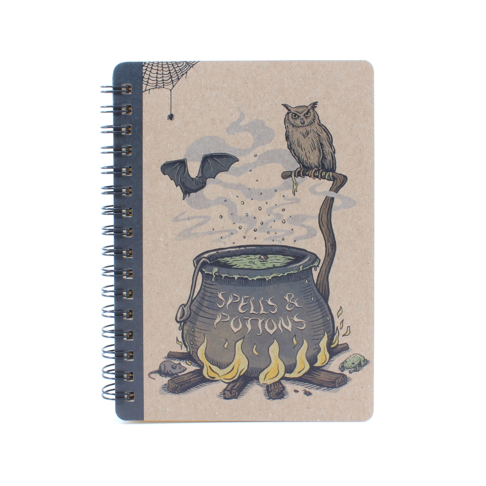 Spell Book Journal, Spiral Notebook spells & Potions - Etsy