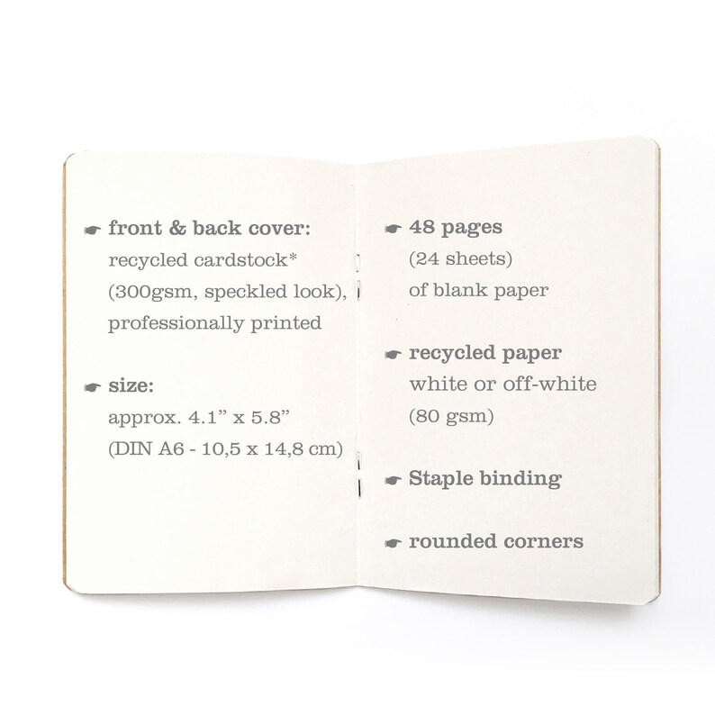 Small Notebook A6 little Book of Horrors - Etsy