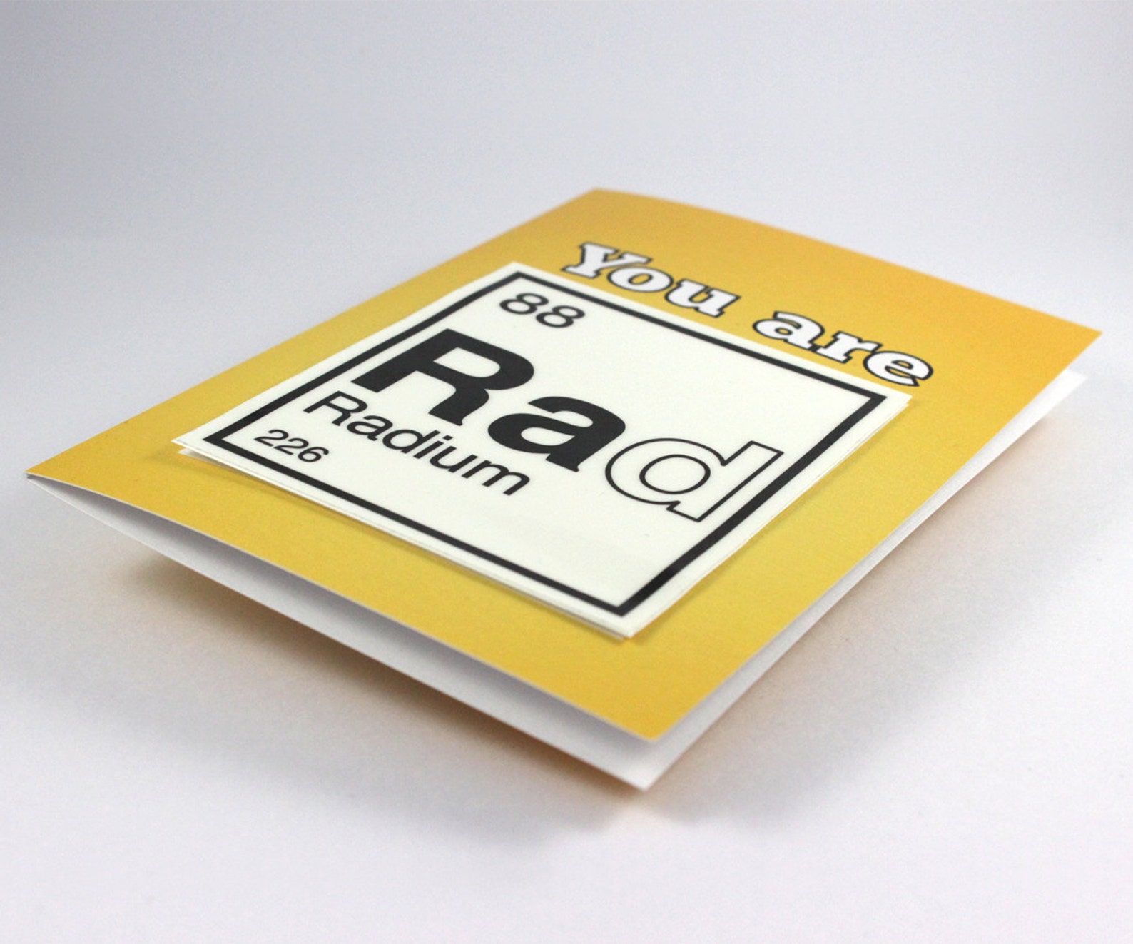 Valentine Card, Chemistry Card, You Are Rad Card, Periodic Table ...