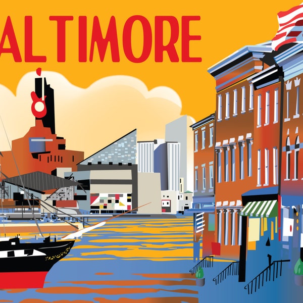 Baltimore Art - Etsy