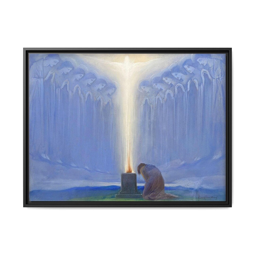 The Altar of the Soul (1907) - Vintage Wall Art - Dreamscape Painting ...