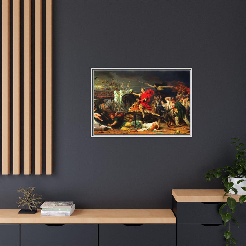 Caesar Crossing the Rubicon (1875) - Roman History Wall Art - Ancient ...
