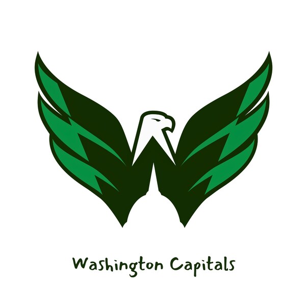 Green Washington Print - Etsy