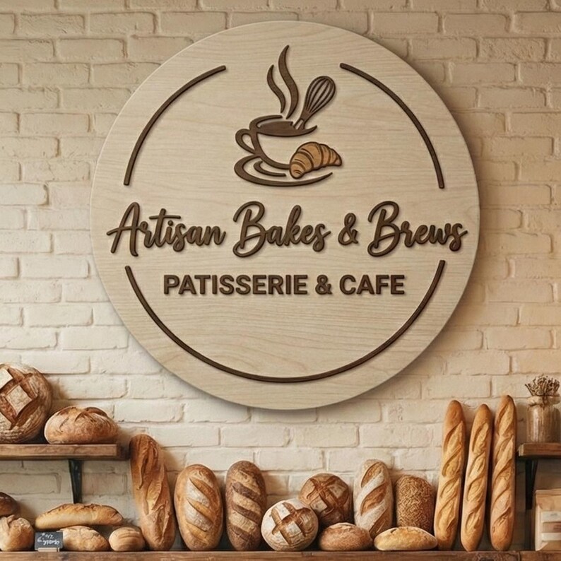 Outdoor Storefront Sign Waterproof 3D Logo Cafe Bakery Shop Signage - Etsy