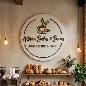 Outdoor Storefront Sign Waterproof 3D Logo Cafe Bakery Shop Signage - Etsy