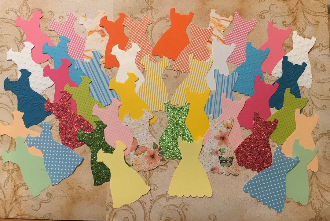 SALE Stampin up Dress up Paper Piecing Shapes From Stampin up - Etsy