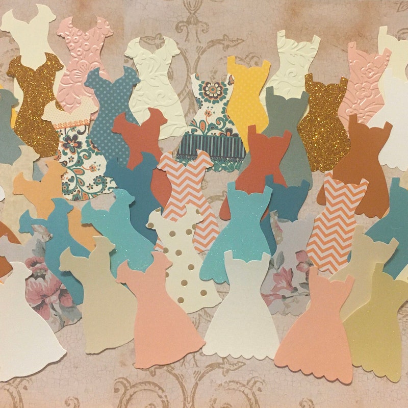 Paper Dress Cut Out - Etsy