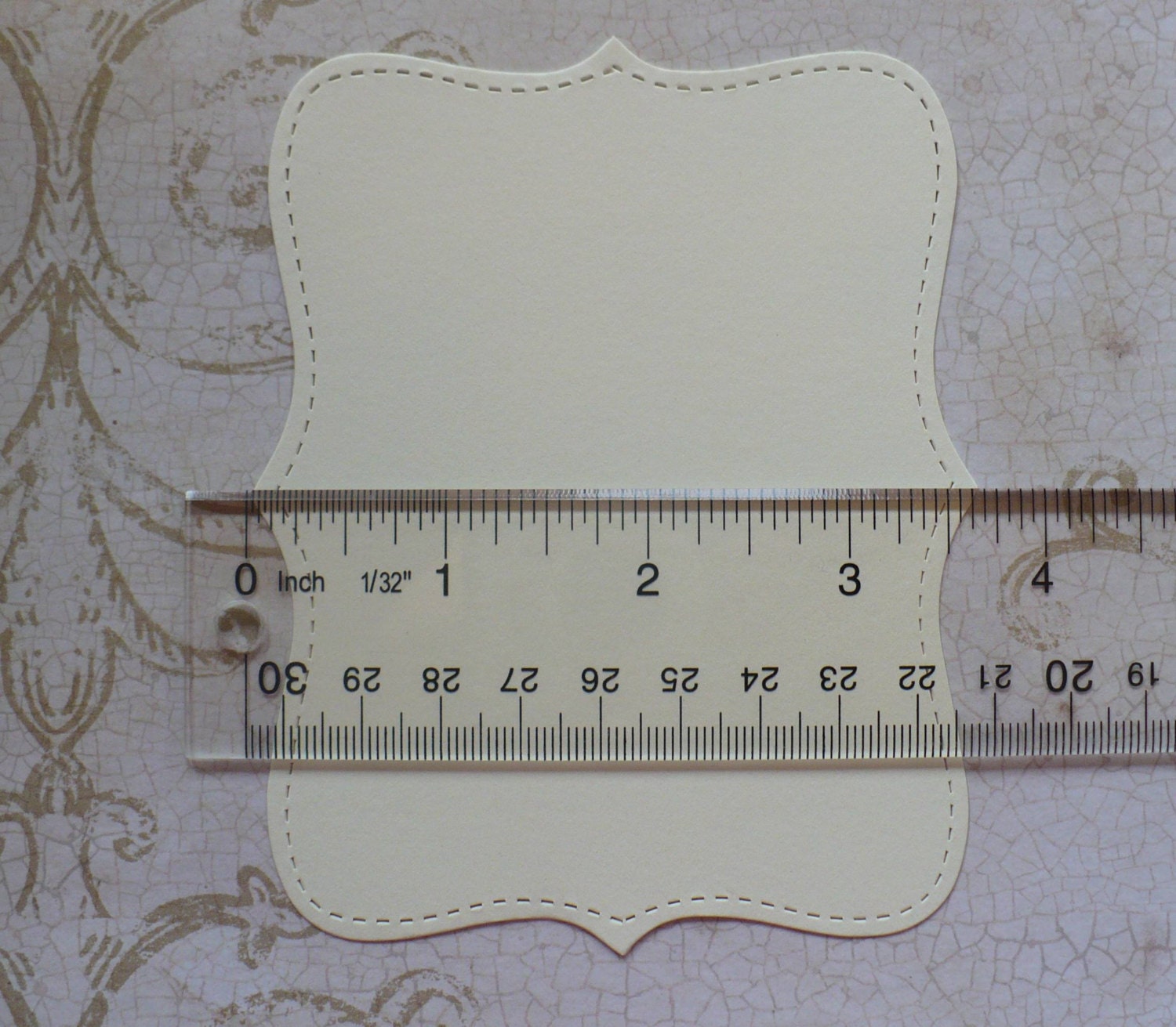 100 Stampin up Top Notes Die Cut Shape Pieces Cream - Etsy