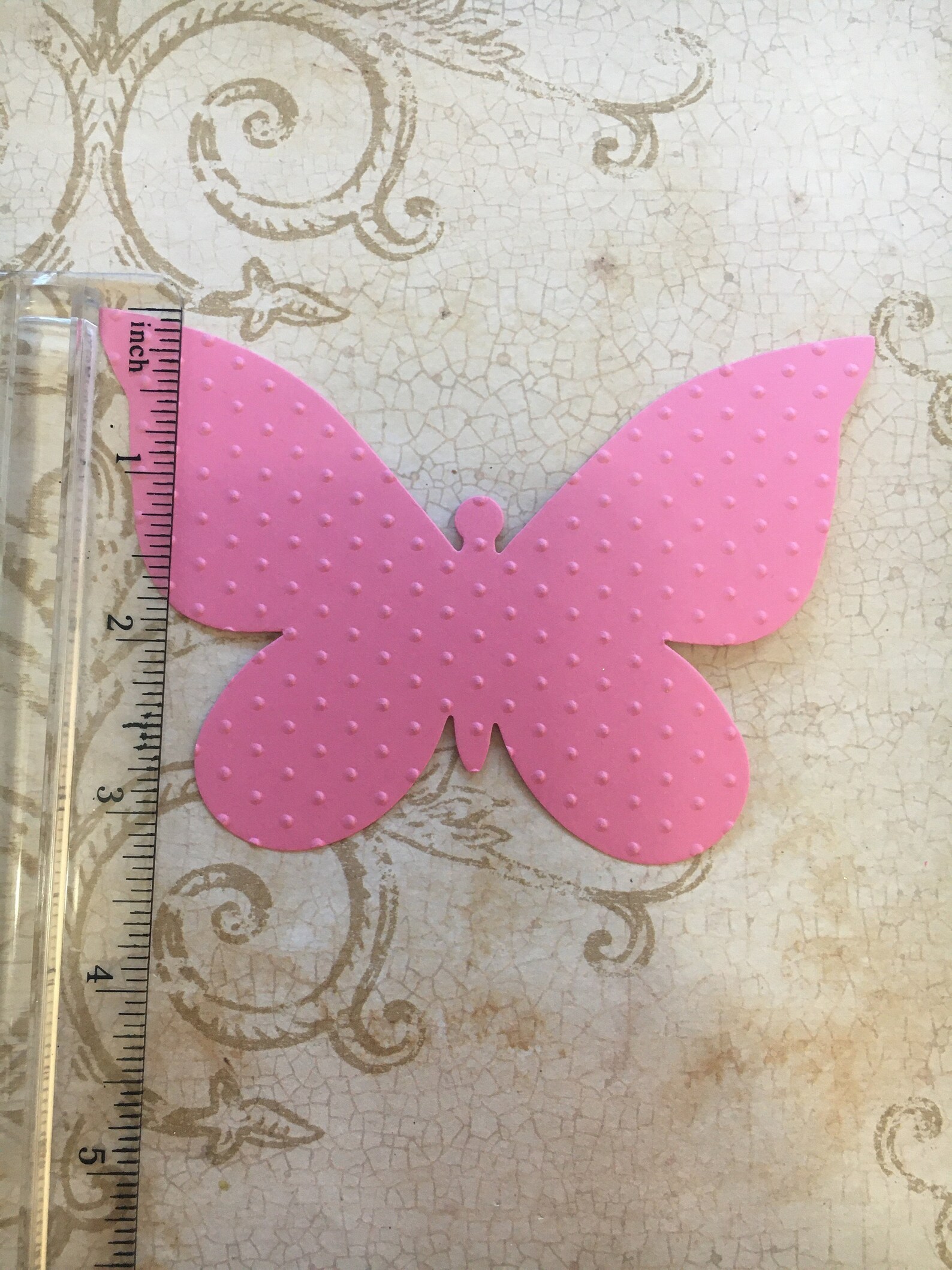 Embossed Butterfly Butterflies Sizzix Die Cuts Bright Colors - Etsy