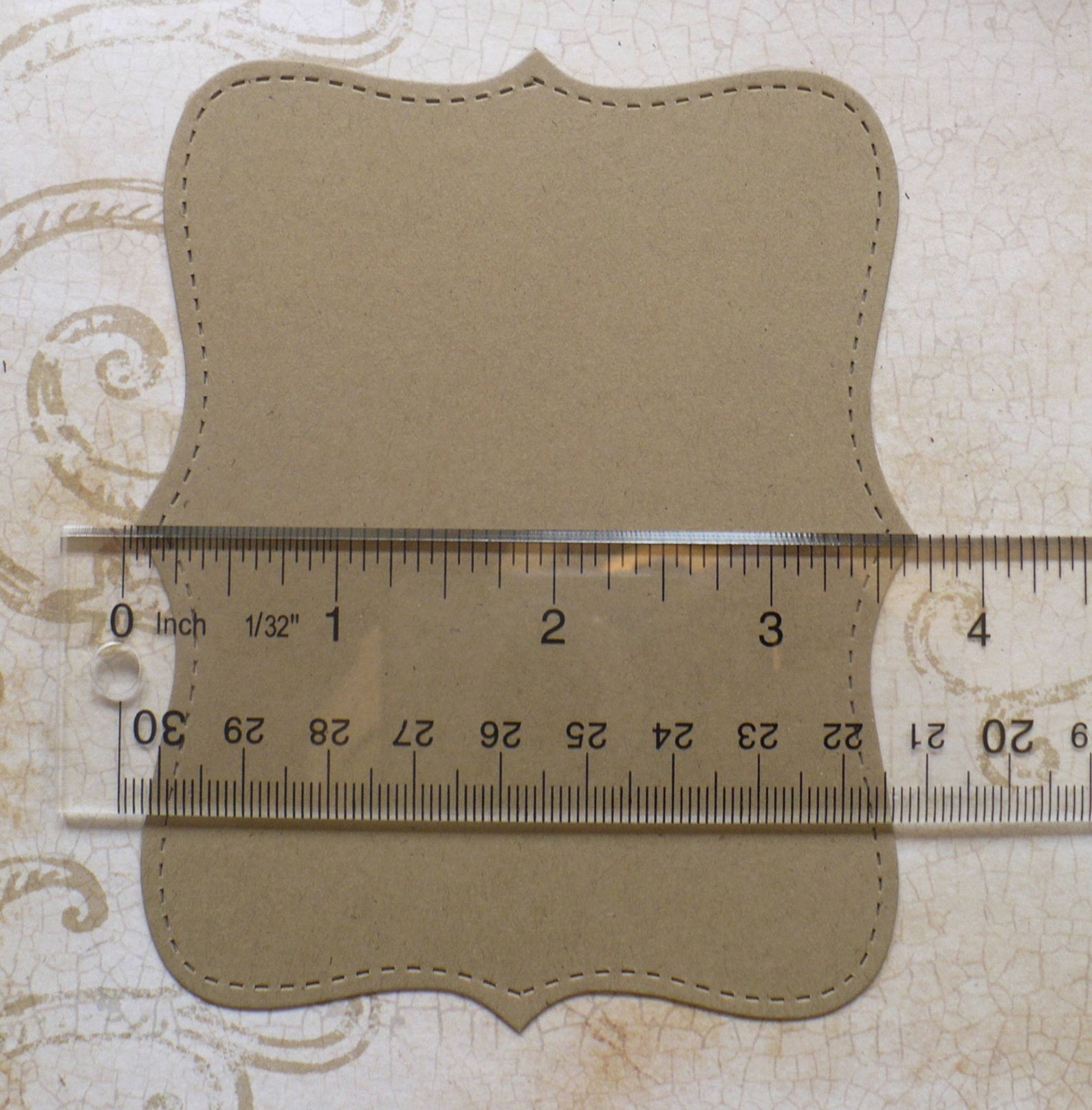 50 Stampin up Top Notes Die Cut Shape / Pieces Kraft | Etsy