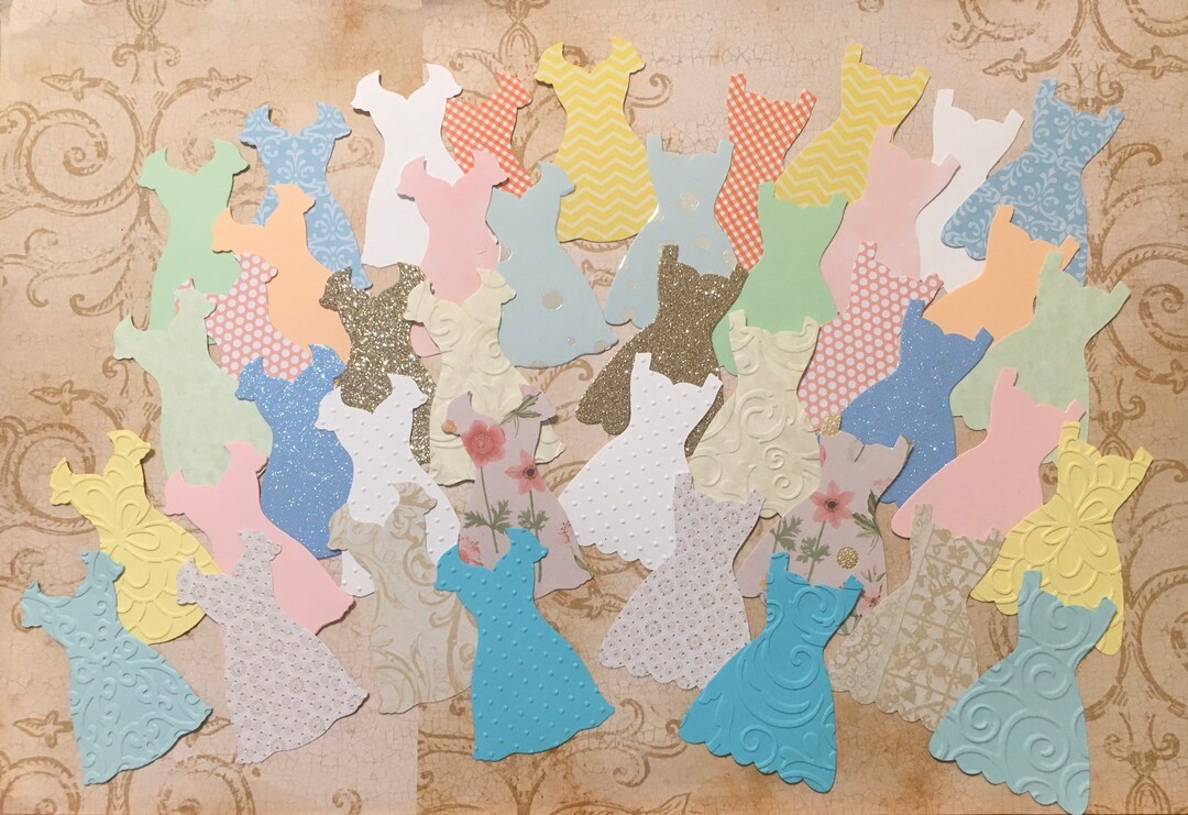 SALE Stampin up Dress up Paper Piecing Shapes From Stampin up - Etsy