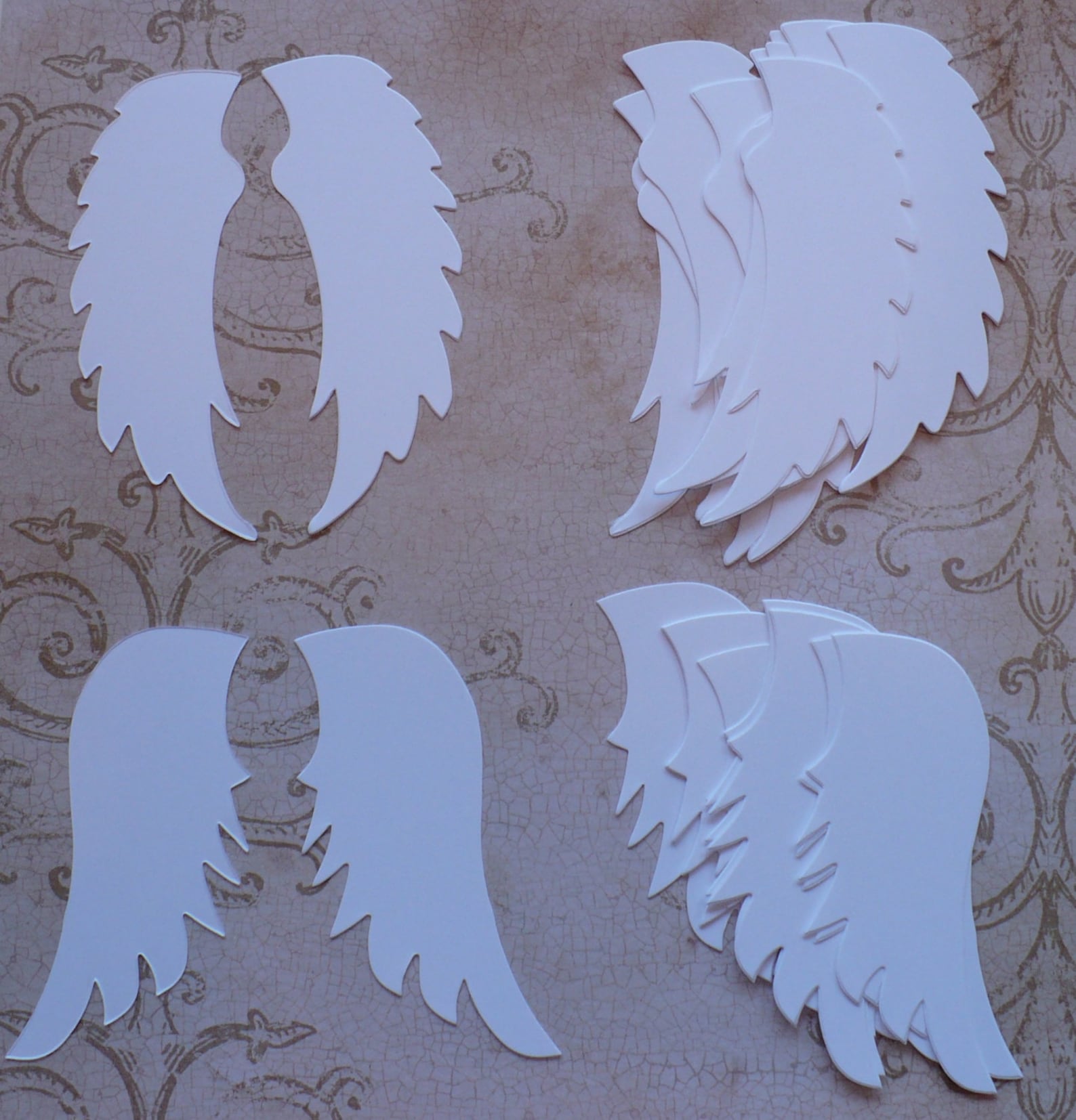 Sizzix Angel Wings Wing Shapes From Cardstock Paper Die Cuts - Etsy ...