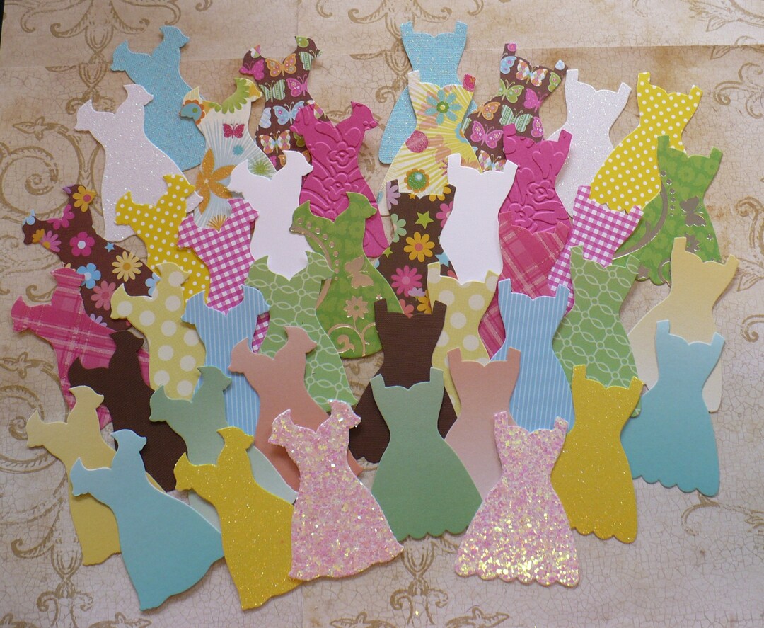 SALE Stampin up Dress up Paper Piecing Shapes From Stampin up - Etsy