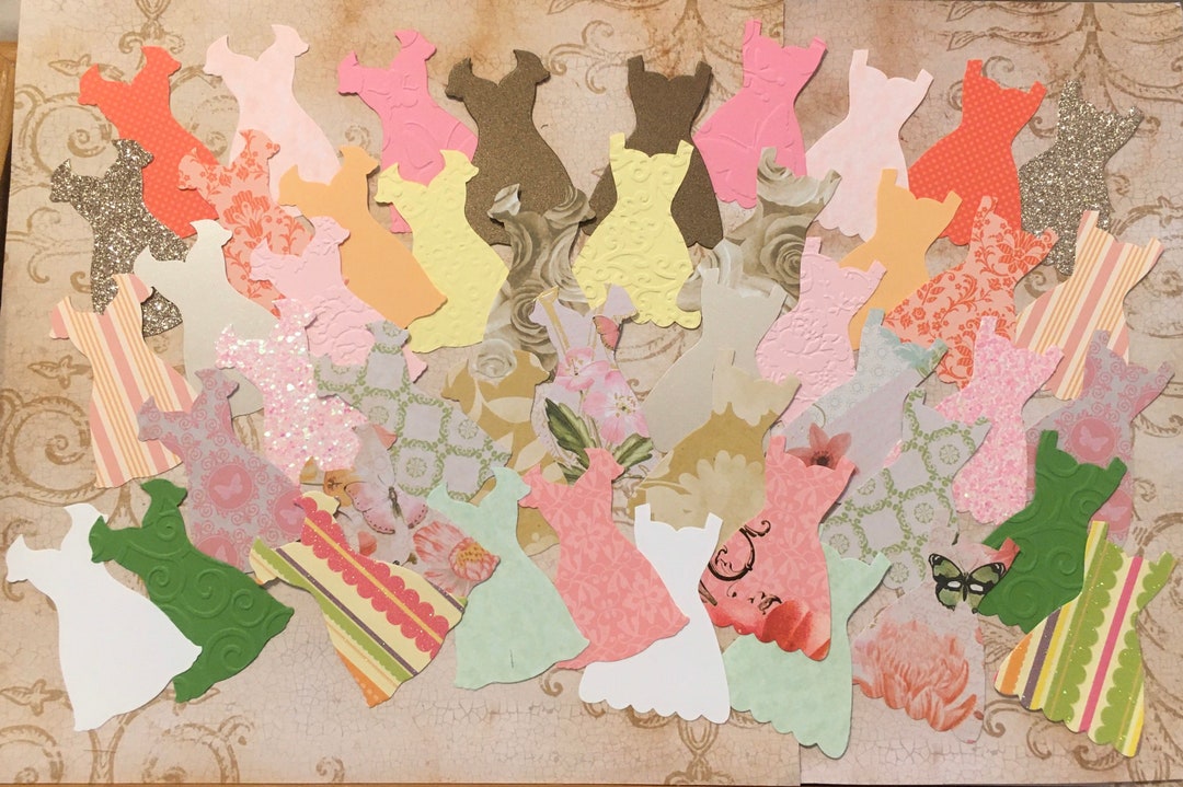 SALE Stampin Up Dress Up Paper Piecing Shapes from Stampin Up - Etsy.de
