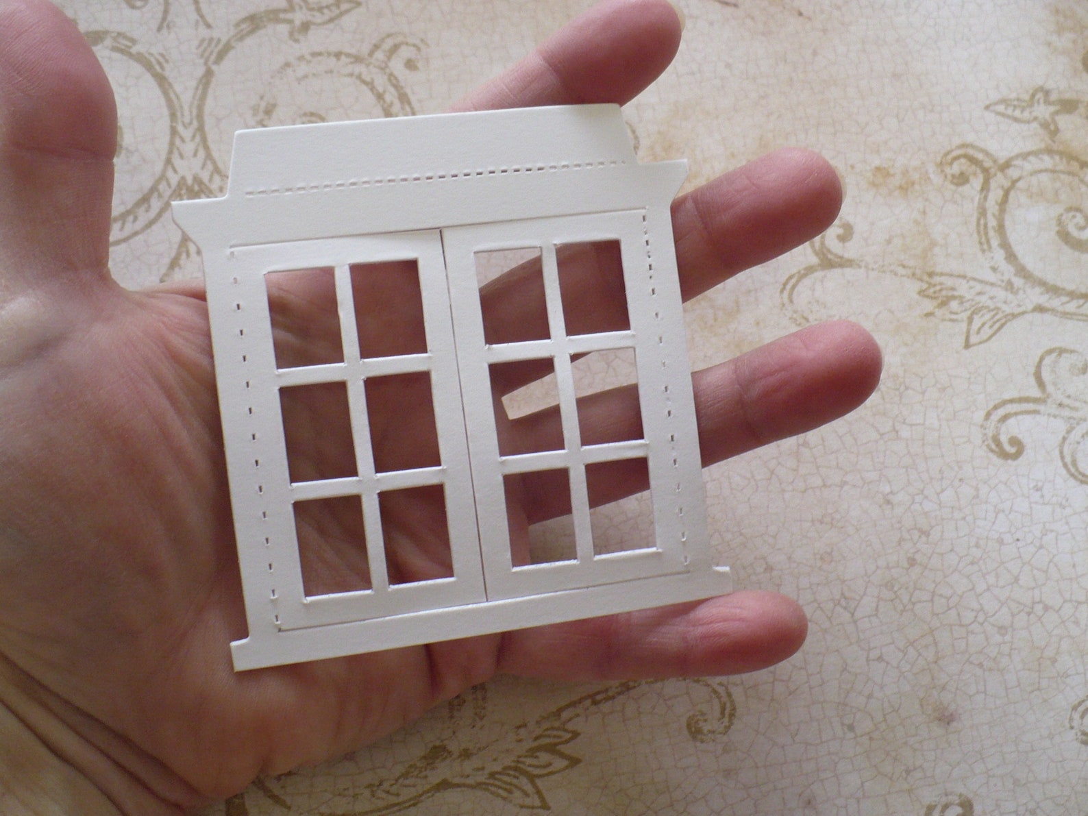 White Window Frame Die Cut Shapes for Card Decorating - Etsy