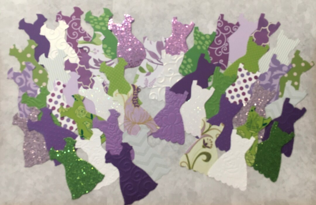 Stampin up Dress up Paper Piecing Shapes From Stampin up Die Prints ...